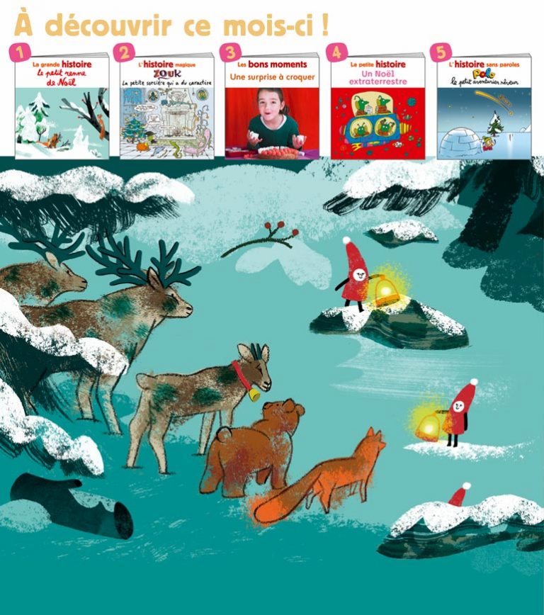 Le petit renne de Noël - Les Belles Histoires